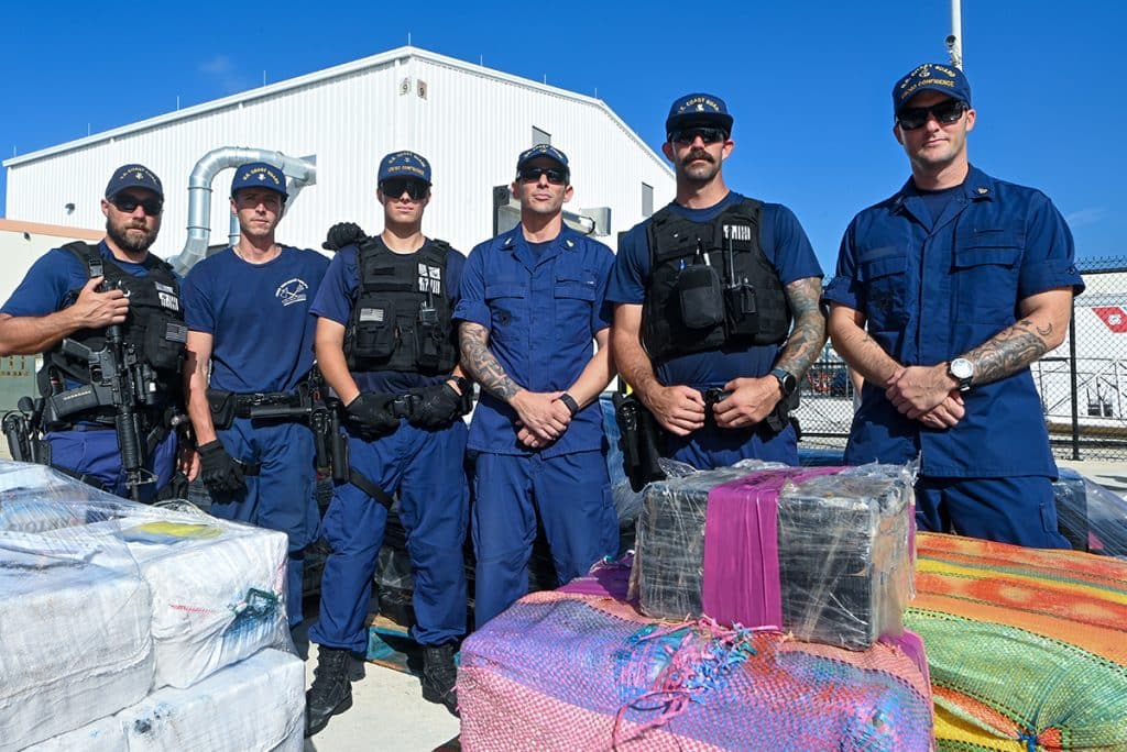 Coast Guard Intercepts Strange Blue Boat, Then They Take A Look Inside ...